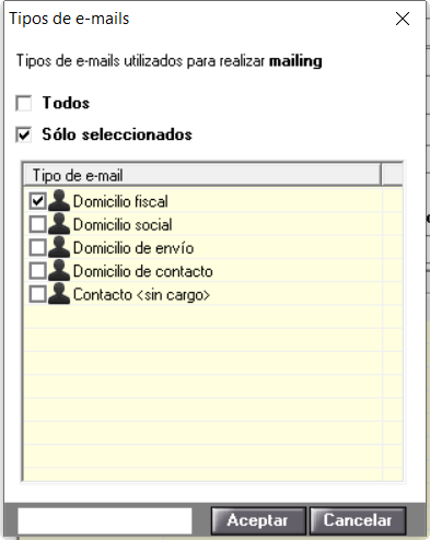 Envío Mailing de Campañas