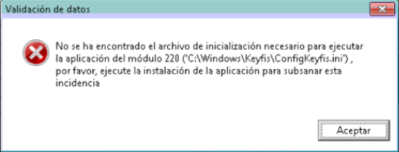 Incidencias en el modelo 220