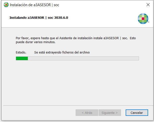 Nuevo Asistente de Instalación de a3asesor Soc