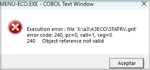 Desconexión de red y posibles errores derivados