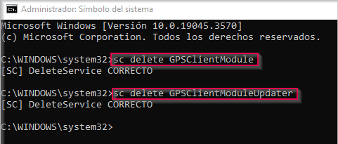 Reinstalación del módulo de comunicación de a3gestión del tiempo