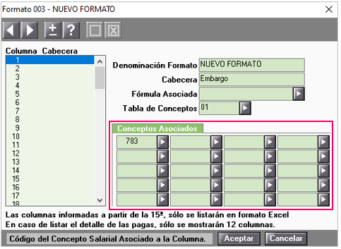 ¿Cómo crear un formato de Resumen de Nómina?