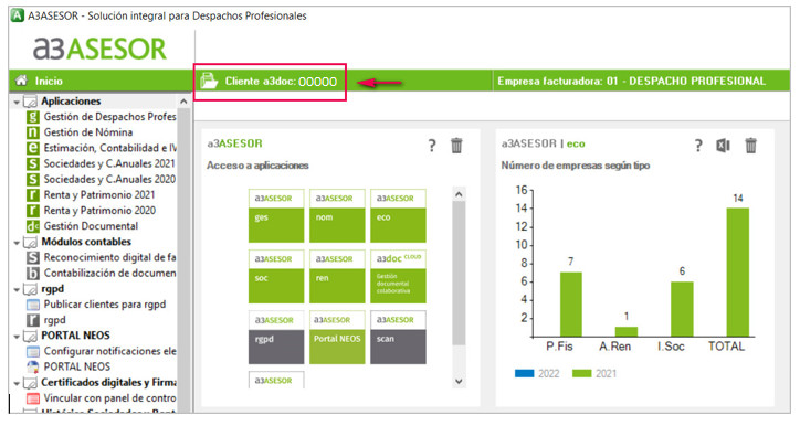 Cómo saber las credenciales de acceso a a3doc cloud de un usuario del ...